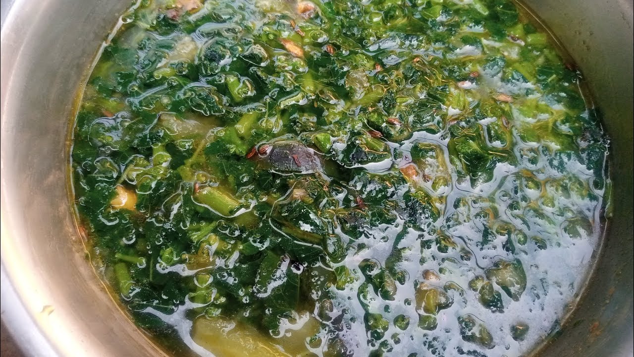 পুনকা শাকের রেসিপি। Punka Saag Recipe ।। ‌Bengali Style Punka Saager ...
