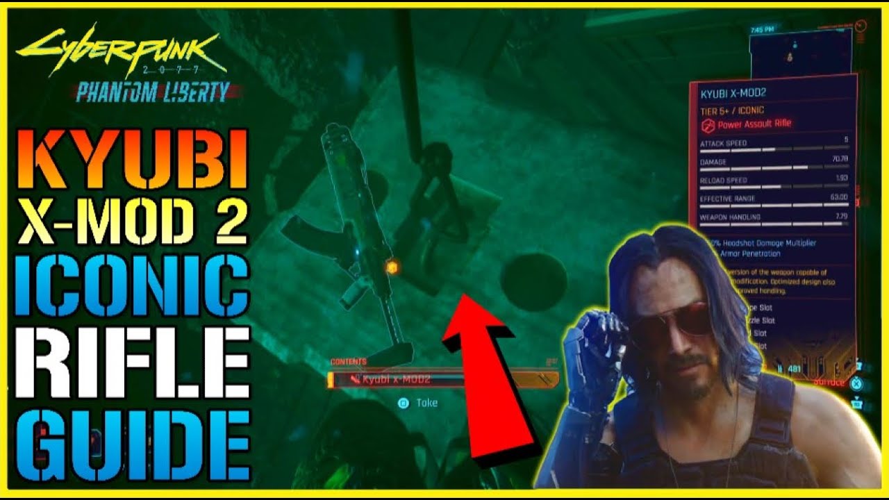 Cyberpunk 2077: How To Get The NEW ICONIC Weapon! "KYUBI X-MOD2 ...