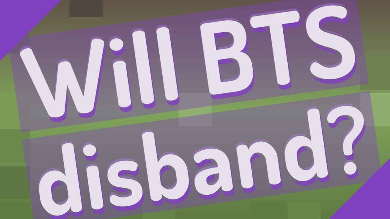 Will BTS disband? - YouTube