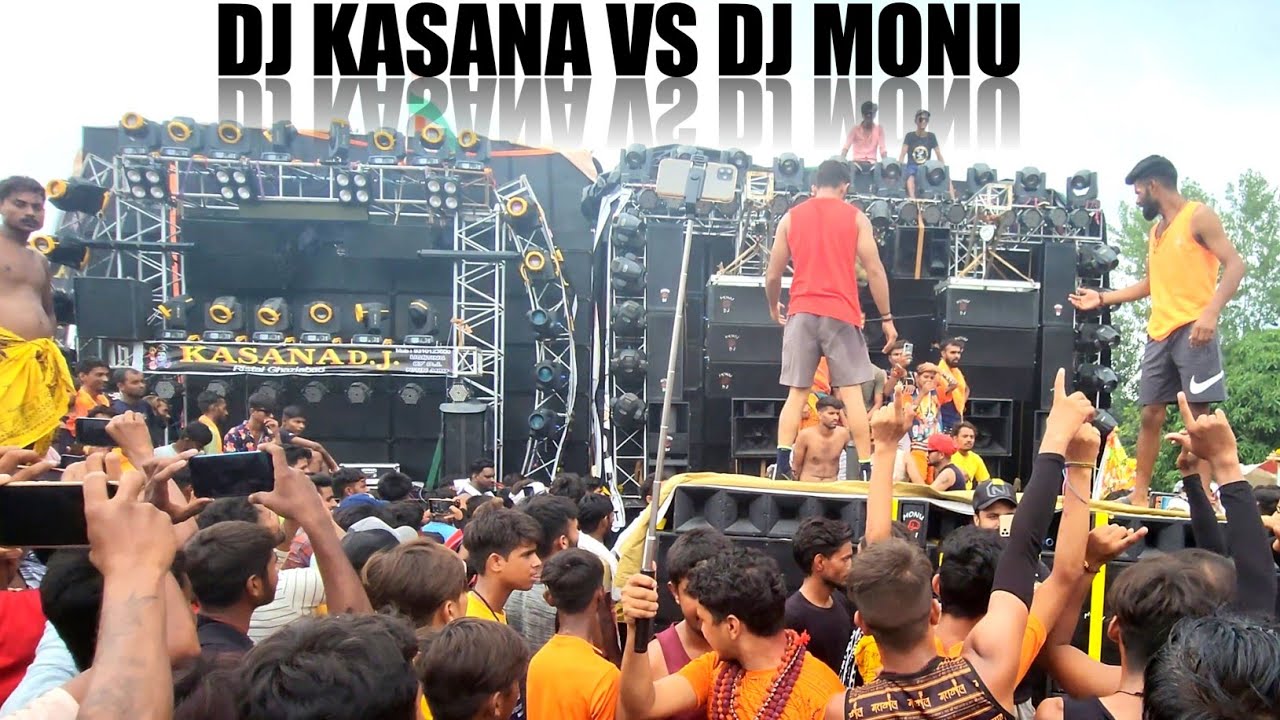dj monu vs dj kasana competition 2022 ll dj monu ने डायलॉग पंच मारा और ...