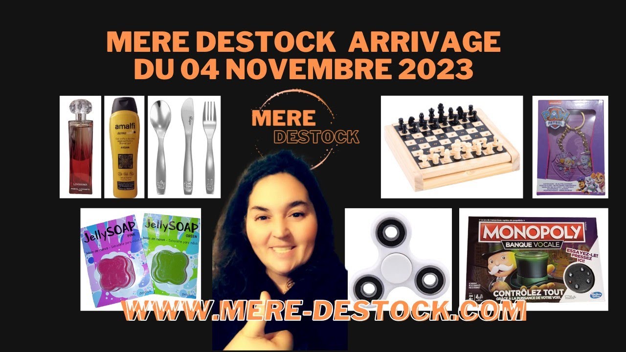 MERE DESTOCK arrivage du 4 novembre 2023 - YouTube