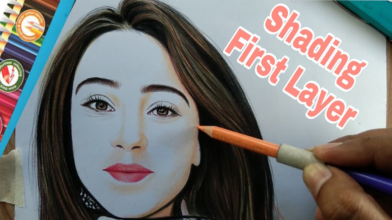 How To Shade A Portrait With Colour Pencil Tips For Beginners Part how-to-shade-a-portrait-with-colour-pencil-tips-for-beginners-part