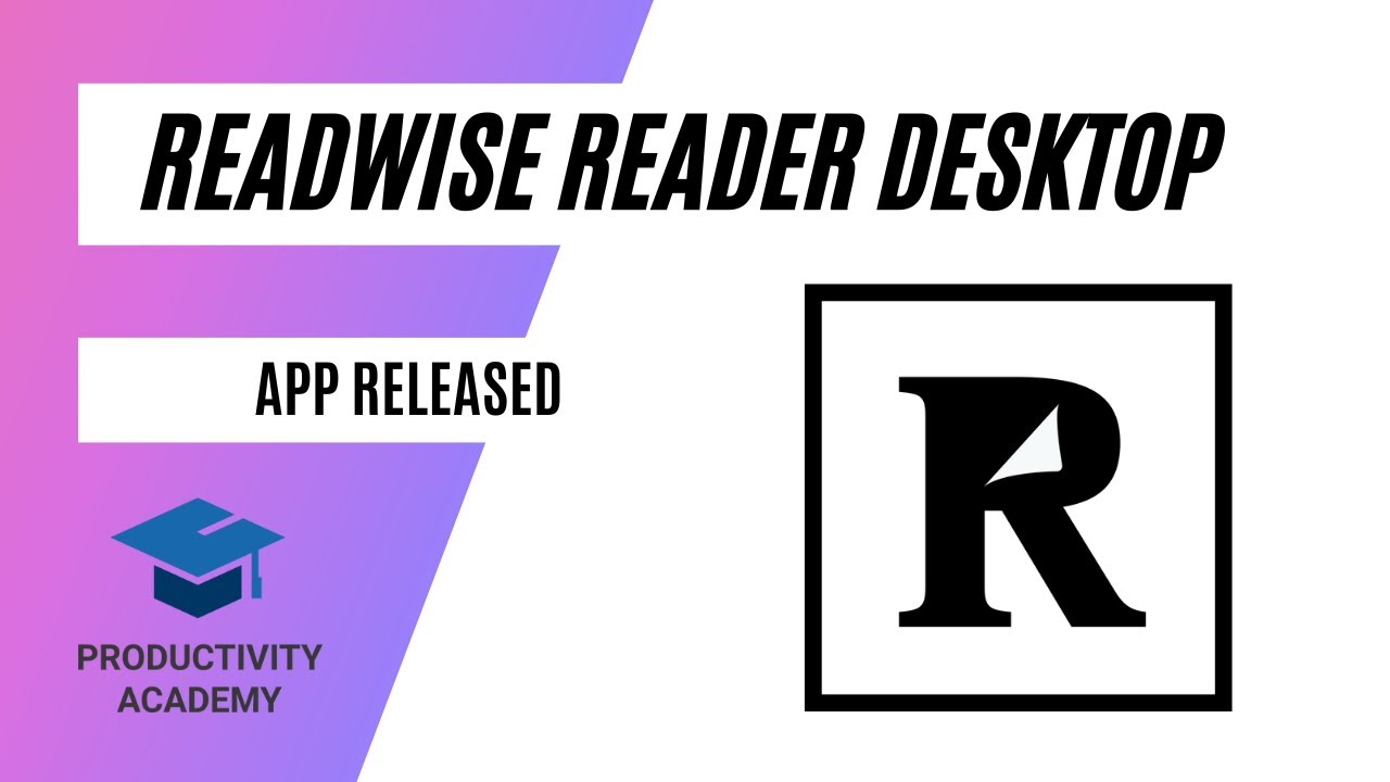 New Readwise Desktop App: Boost Your Productivity! - YouTube