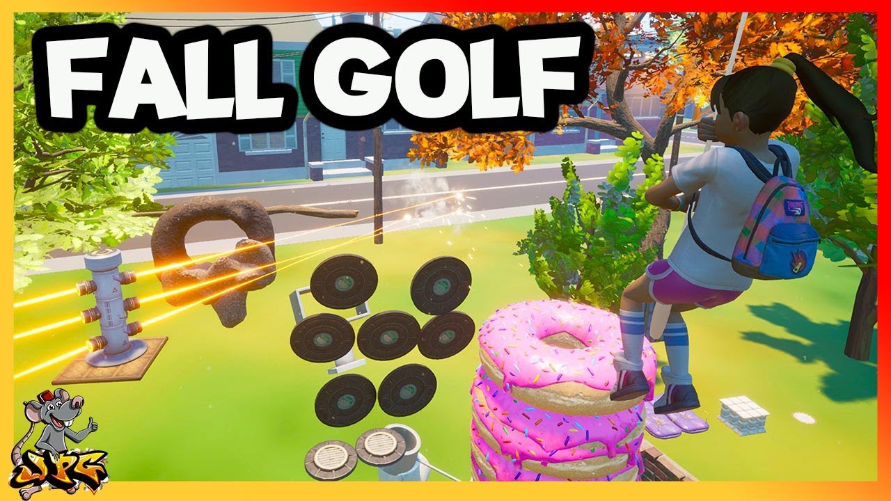 GROUNDED PLAYGROUNDS! - Fall Golf, Can I Survive This Checkpoint Solo ...