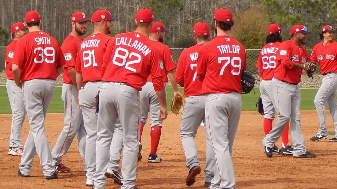 Boston Red Sox Spring Training - February 21, 2017 - YouTube