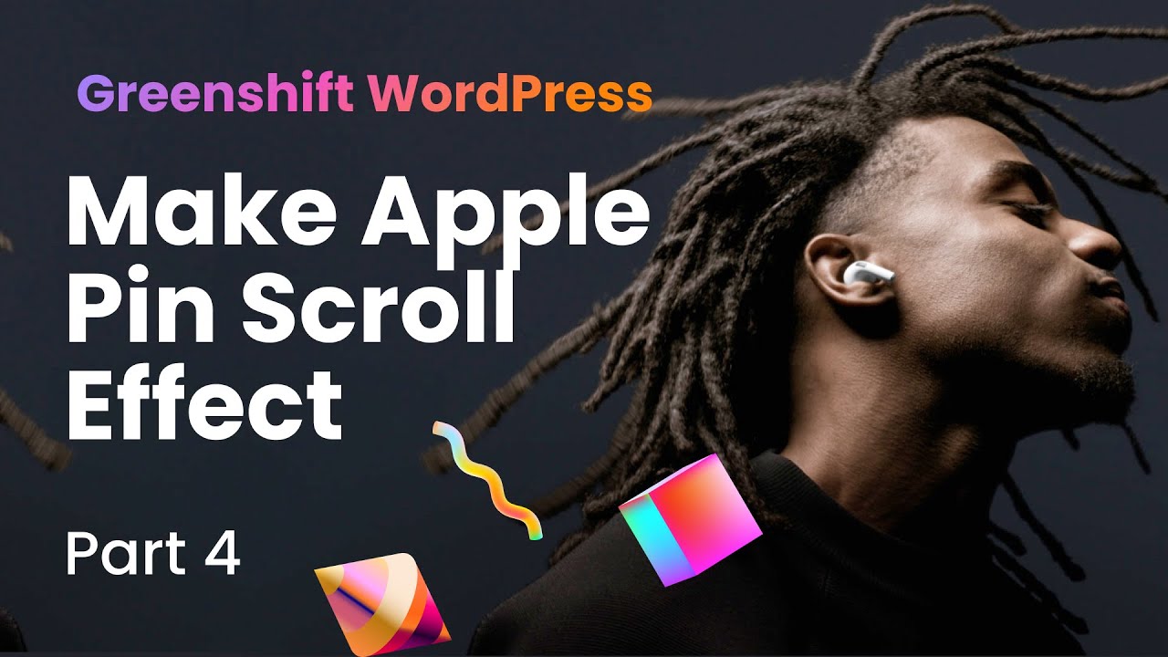 Add Apple style Pin Scroll Image sequence. Animate your site as never ...