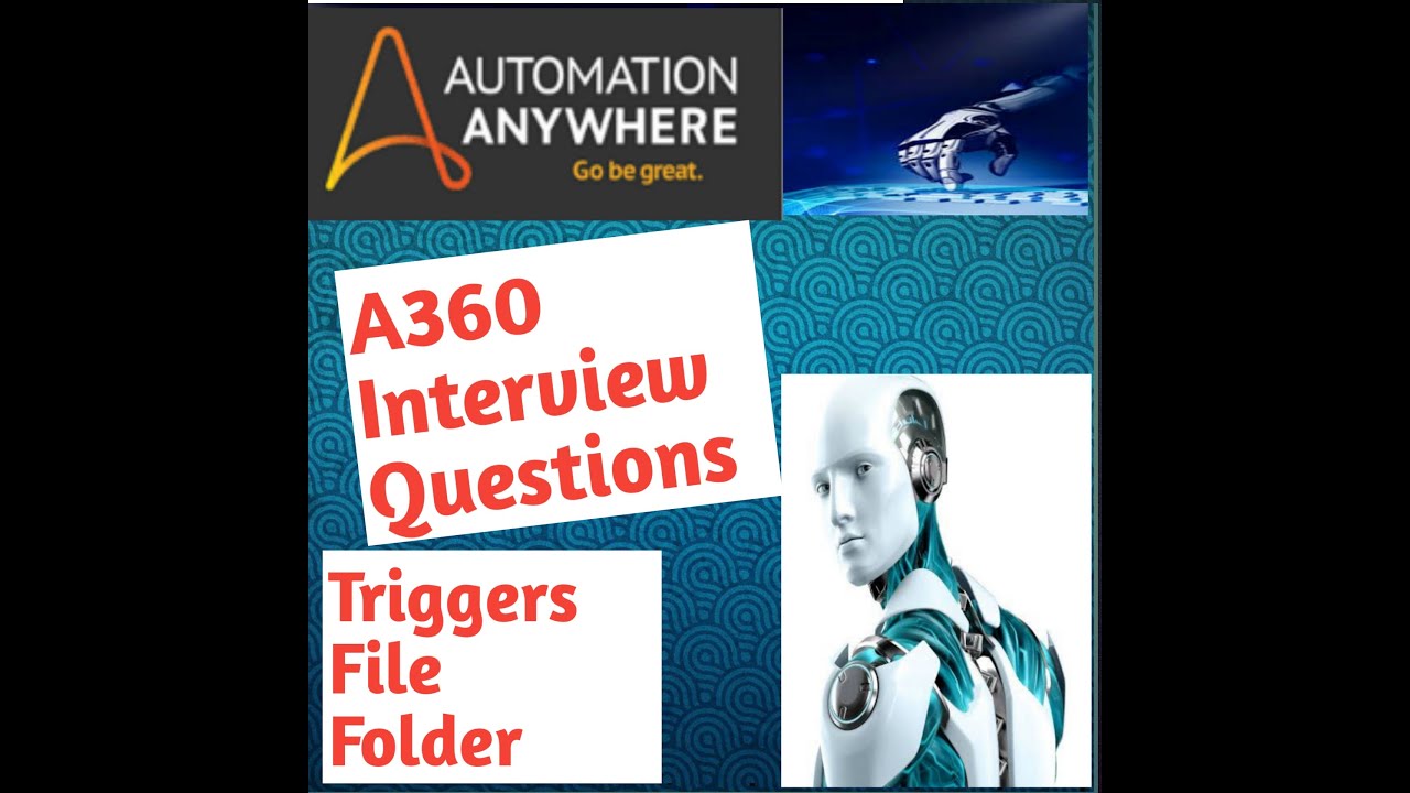 Automation Anywhere A360 Triggers File Trigger Introduction A360 Youtube