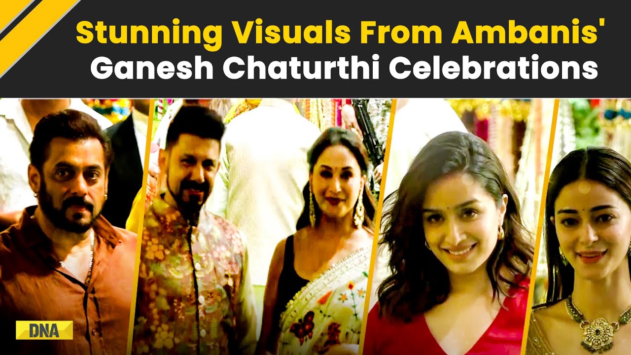 Ganesh Chaturthi 2024: Anant Ambani And Radhika Merchant Welcome ...