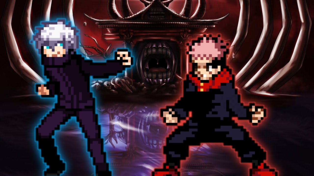 Satarou Gojo NM(New) VS Yuji Itadori in Jump Force Mugen - YouTube