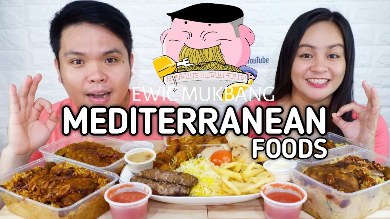 Mediterranean Foods Mukbang / Filipino Mukbanger / Sponsored By ...