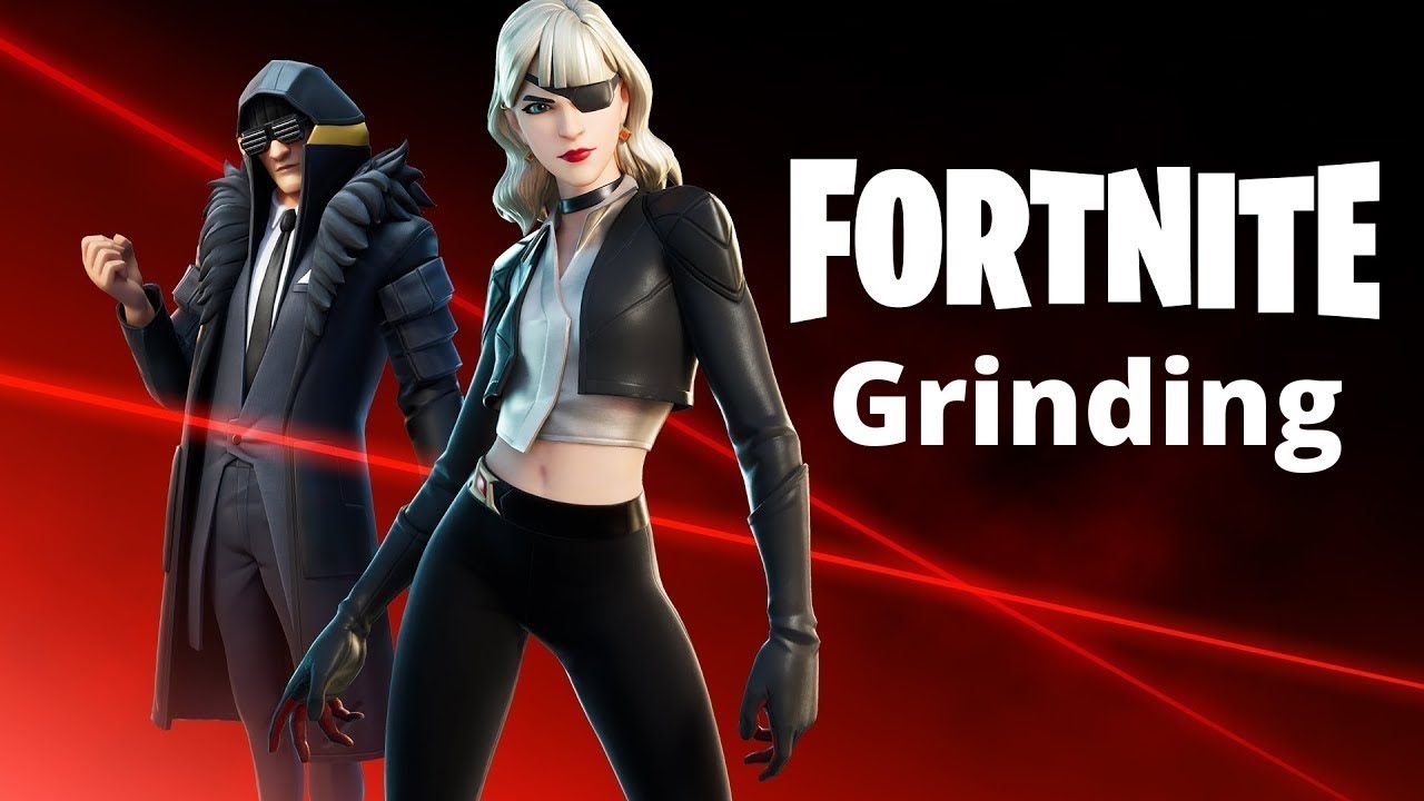 Grinding Fortnite!! - YouTube