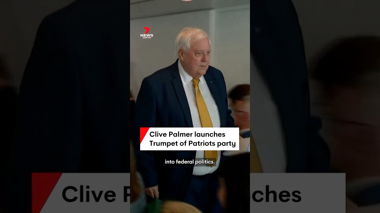 Clive Palmer launches Trumpet of Patriots party - Patriots Who Carry