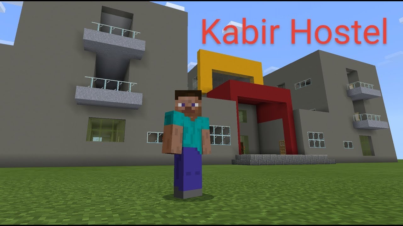 KABIR HOSTEL in Minecraft PE - YouTube