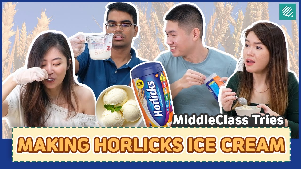 Making Horlicks Ice Cream From Scratch - YouTube