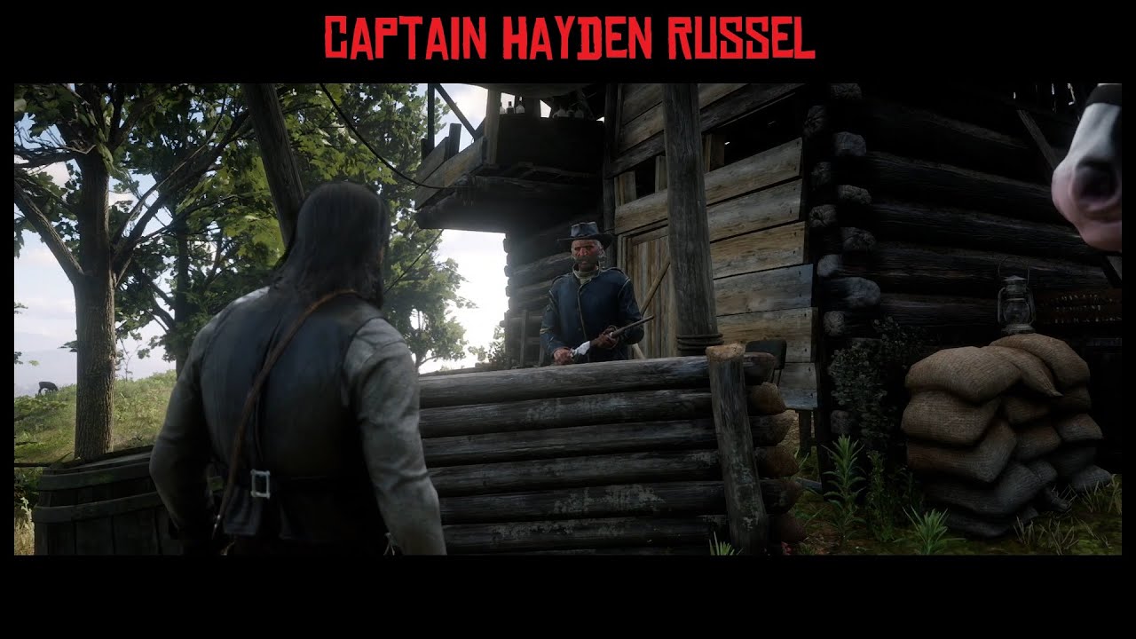 RDR2 100% Walkthrough. Captain Hayden Russel - YouTube