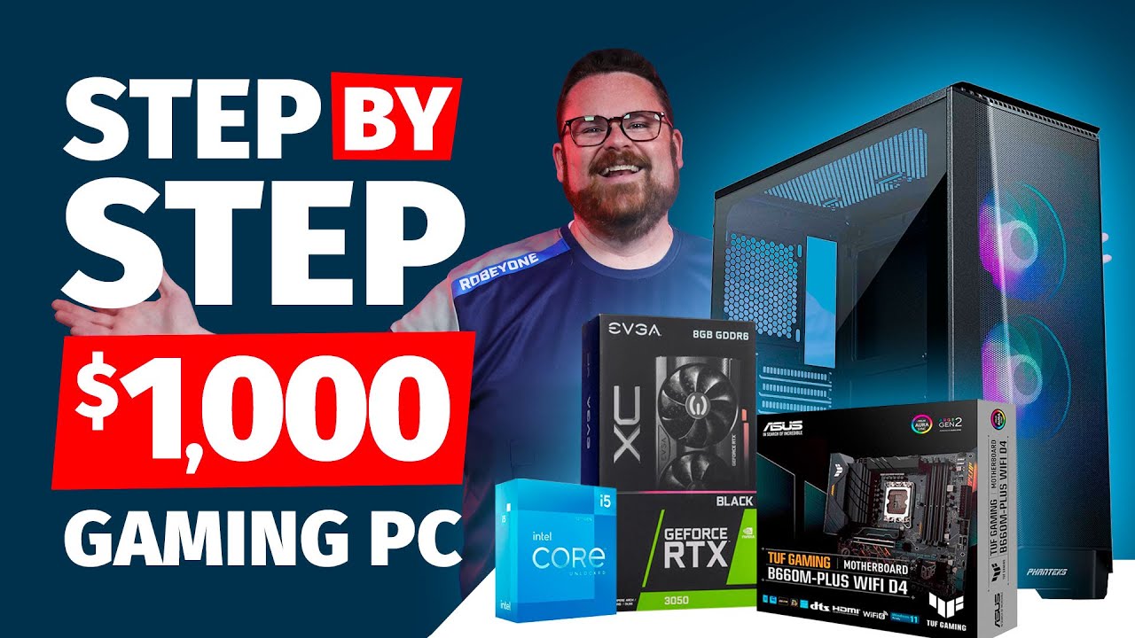 The Ultimate $1000 PC Build! Step-by-Step Guide + Benchmarks (2022 ...