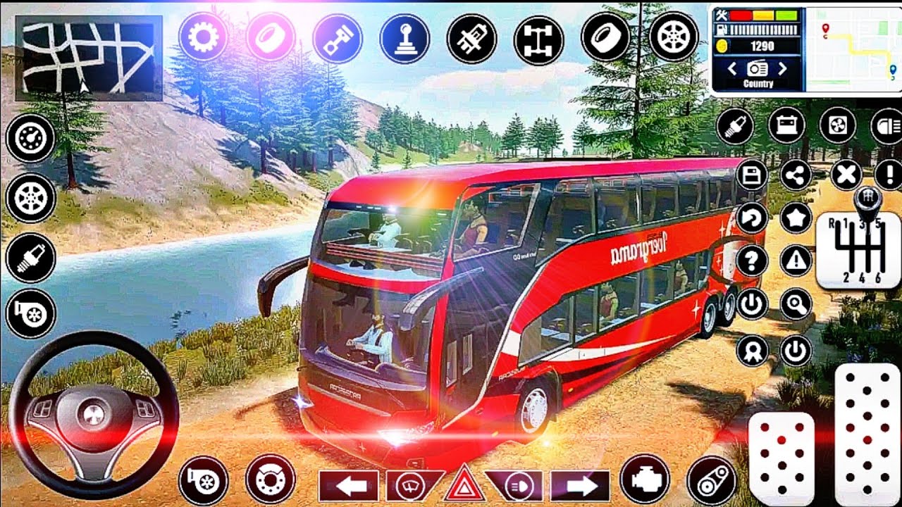 City Coach Bus Driving Simulator - Realistic Bus Driving 3D - Android ...
