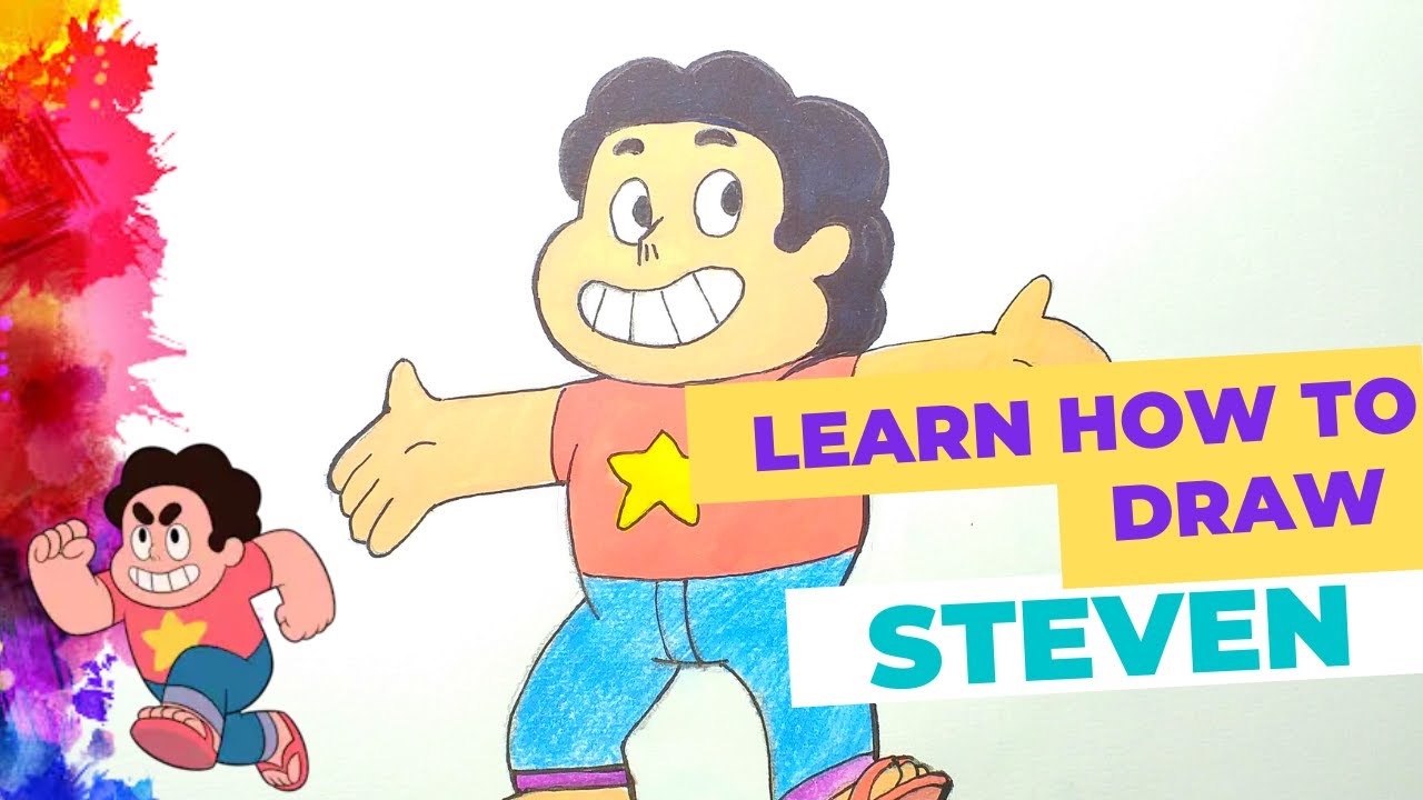 How to Draw Steven from Steven Universe / Easy Drawing Tutorial - YouTube