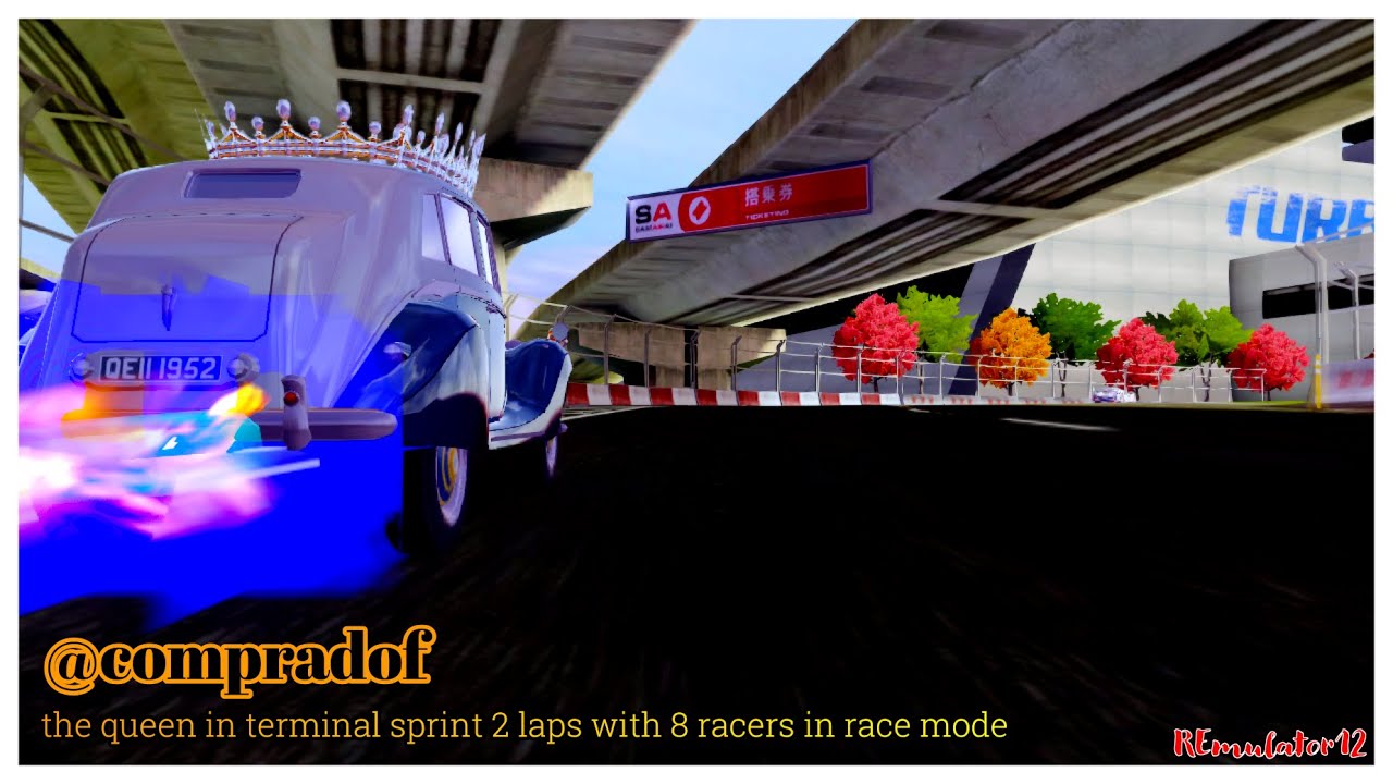 Cars 2 The Video Game | The Queen - Race Mode (8 Racers) | Terminal ...