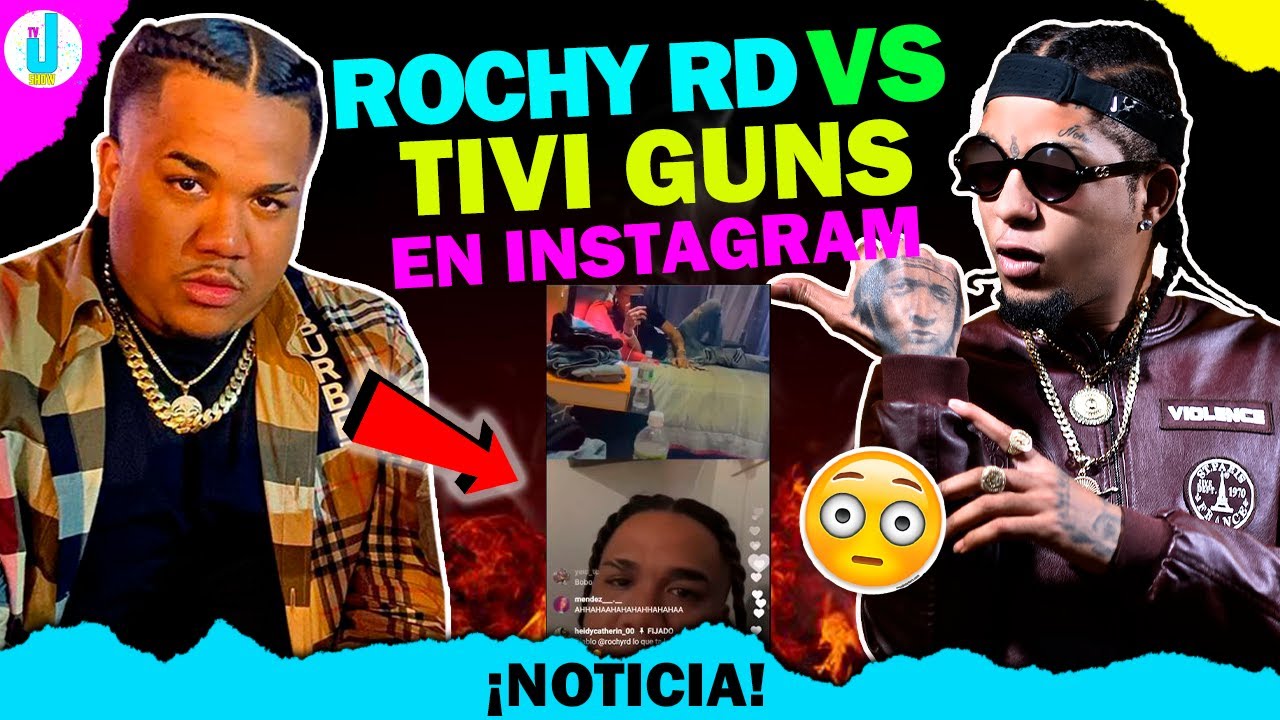 ROCHY RD Y TIVI GUNS DISCUTEN FEO EN UN LIVE DE INSTAGRAM😨 - YouTube