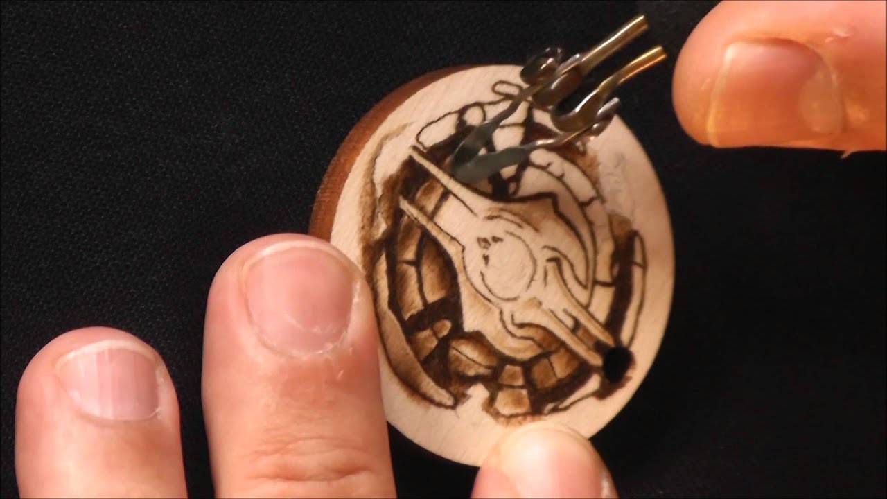 Pyrography project 52 - YouTube