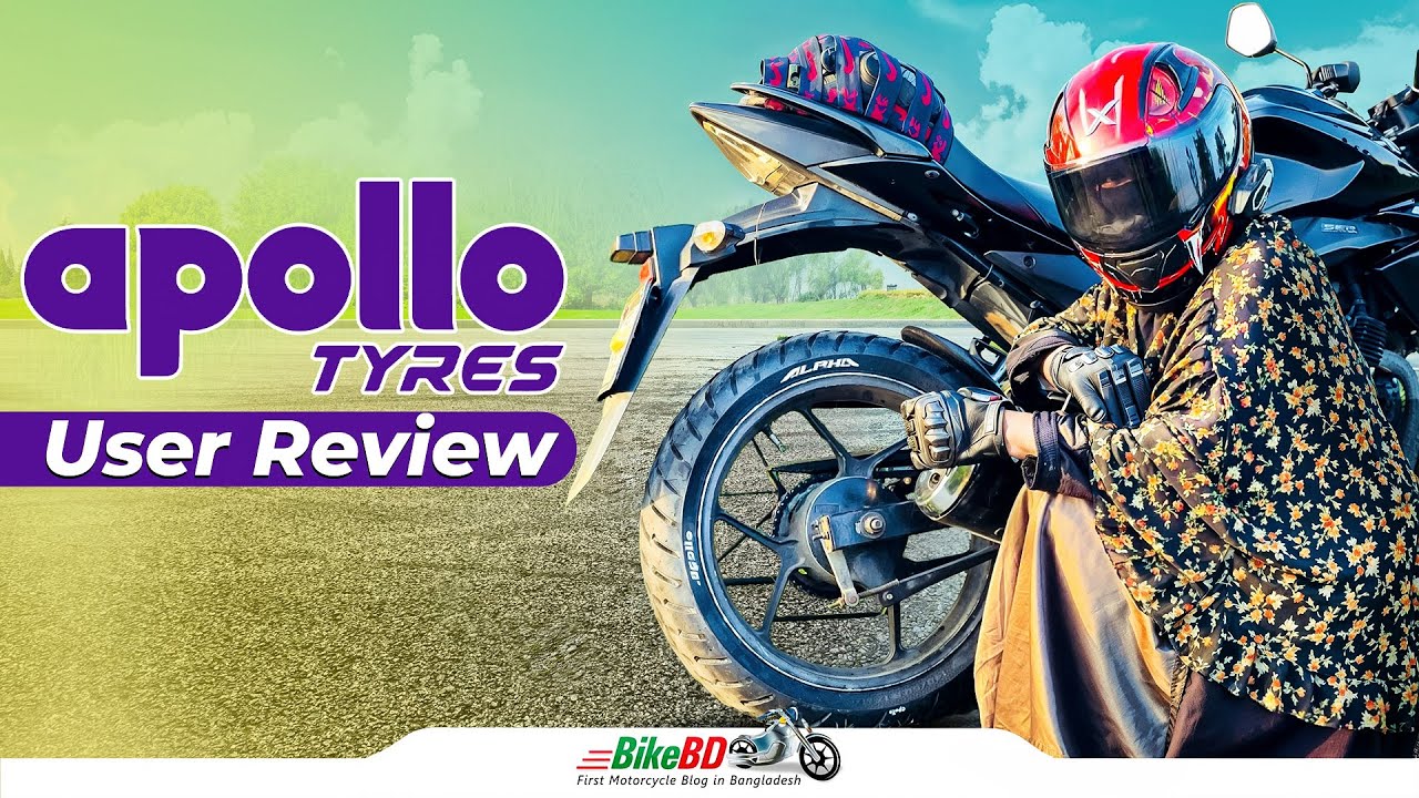 Apollo Actizip F5 & Alpha S1 Review After 3000KM | Best Motorcycle Tyre ...