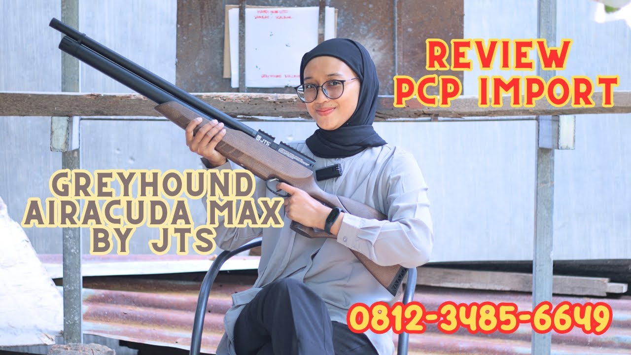 Senapan Angin PCP Import Airacuda Max By JTS - YouTube