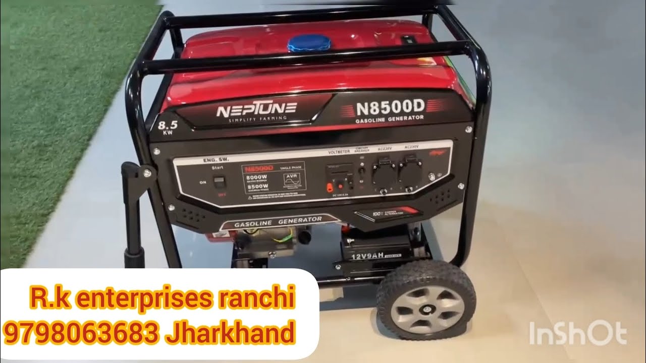 Portable generator neptune - YouTube