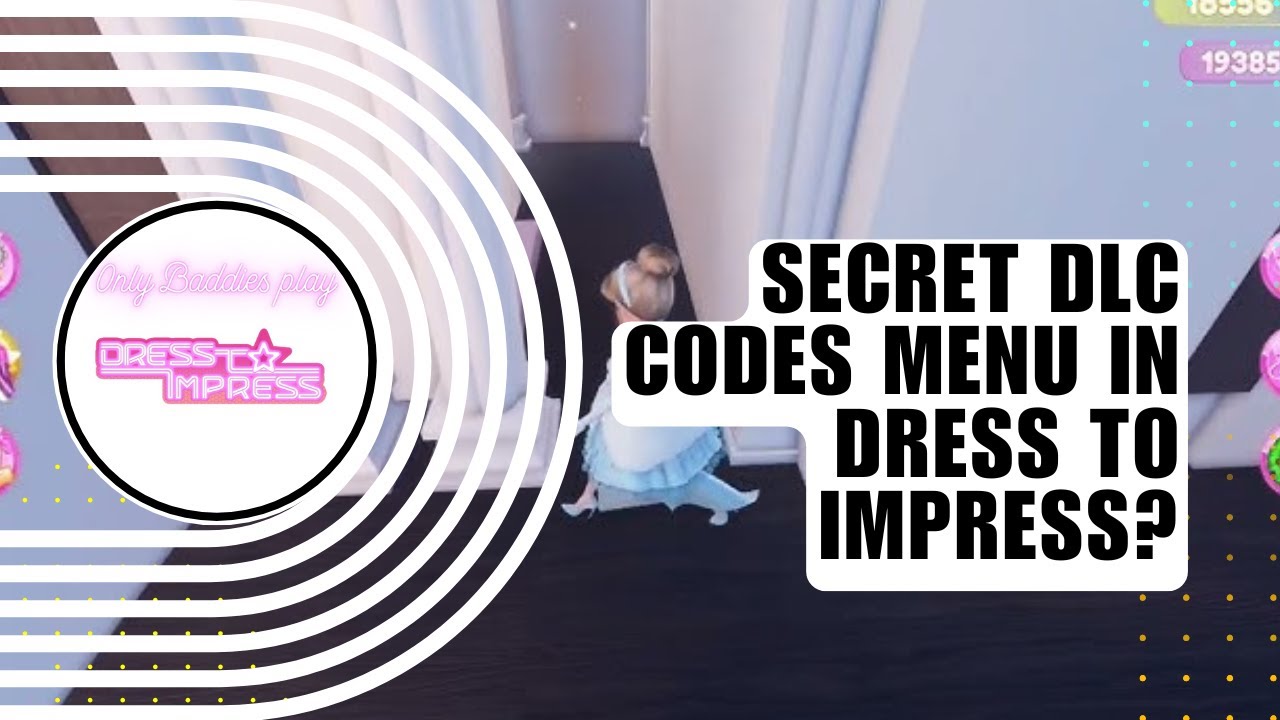 Secret DLC Codes Menu in Dress to Impress?! Here's How to Unlock ...