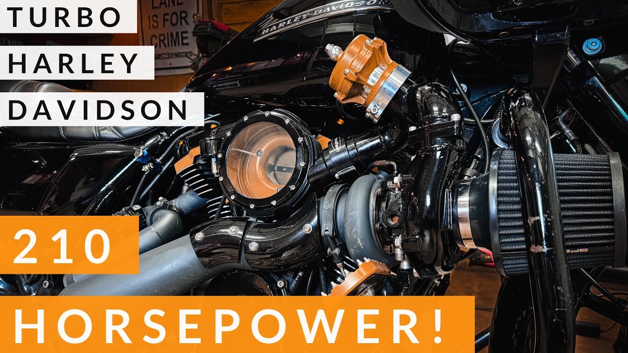 Turbo Harley Davidson 210 Horsepower! TEST RIDE! - YouTube