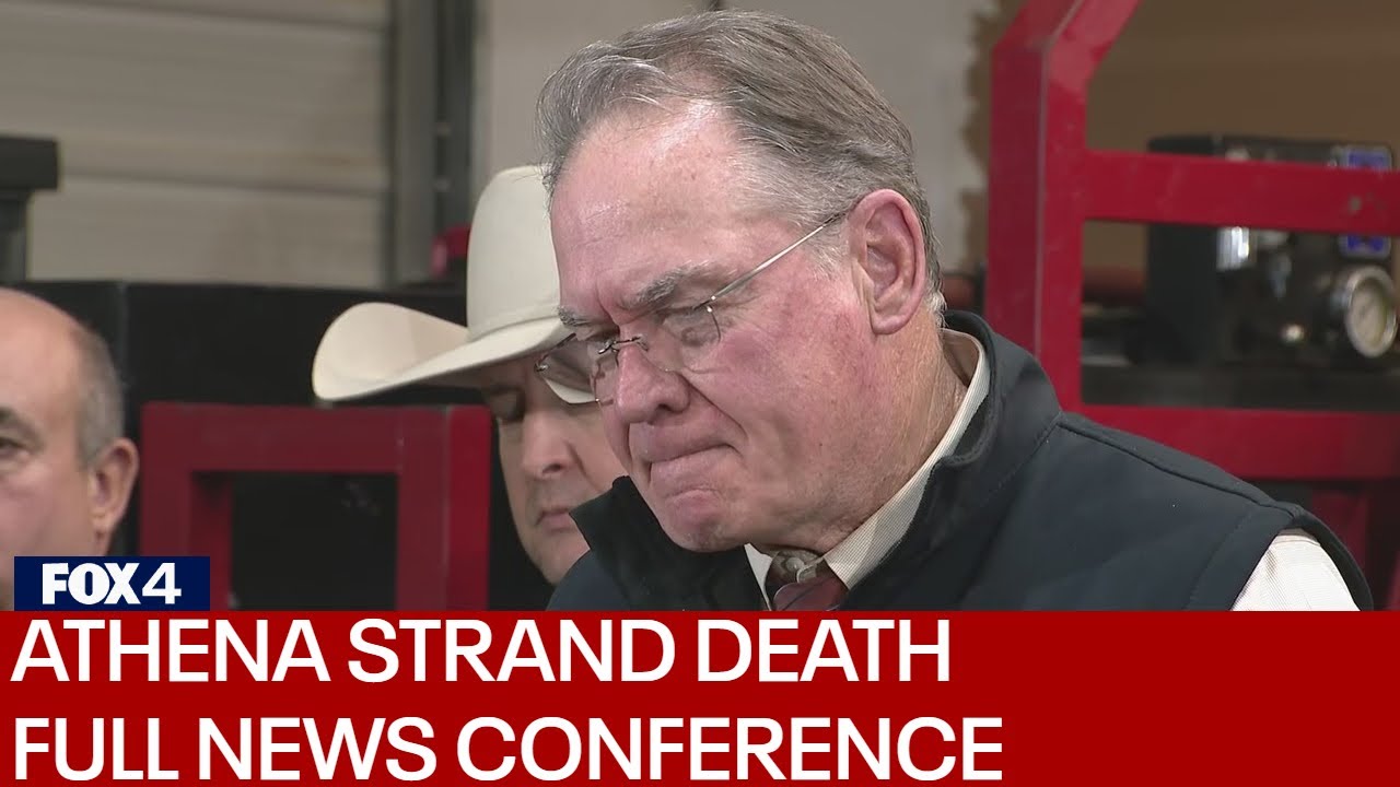 FULL PRESS CONFERENCE: Athena Strand found dead after being kidnapped ...