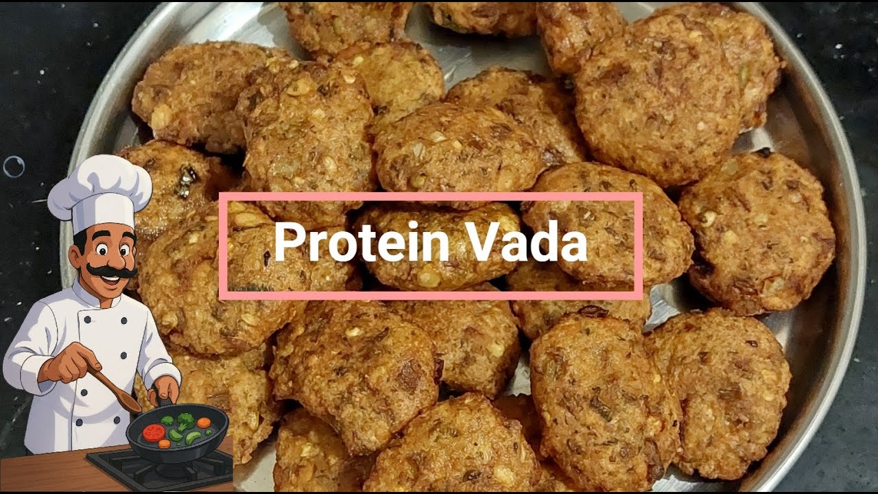 Protein Vada | telugurecipes | andhrarecipies | homemade - YouTube
