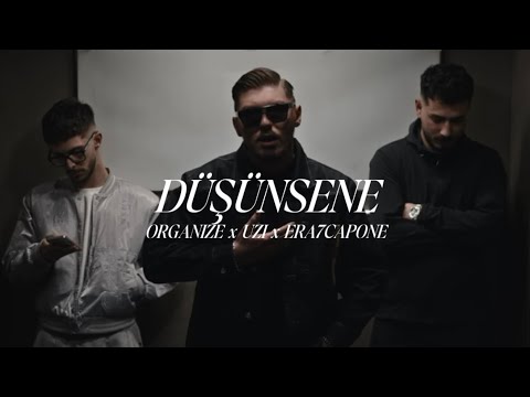 DÜŞÜNSENE - Organize x Uzi x Era7capone (REMIX VIDEO)