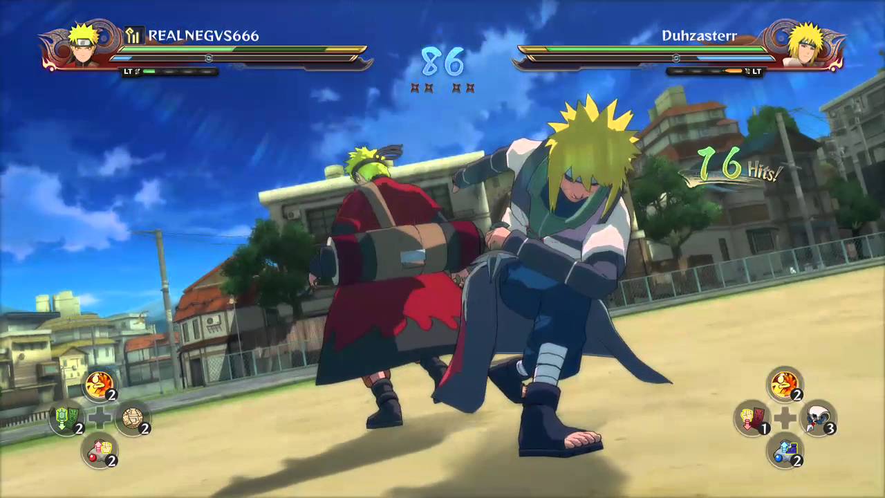 Naruto Ultimate Ninja Storm 4. Naruto vs Minato Round 1 - YouTube