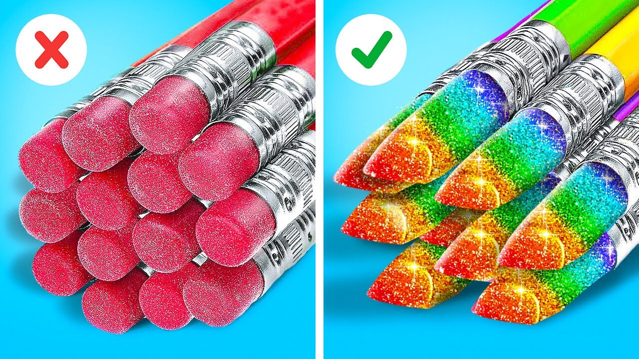 FUN WAYS TO SNEAK MAKEUP EVERYWHERE || How To Sneak Food Into Class By ...