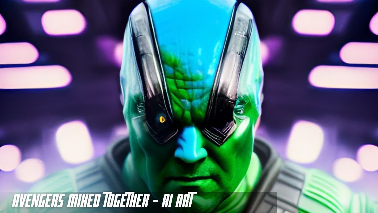 Avengers mixed together | ai art - YouTube