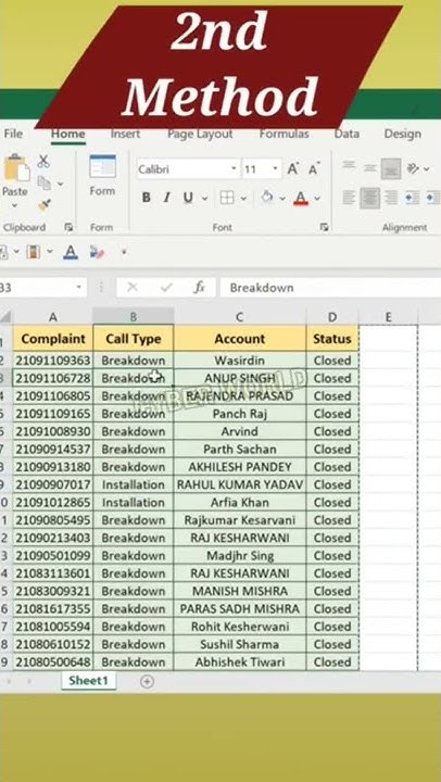 #Shorts | How To Move Row And Column Without Cut, Copy And Paste | Excel Tricks And Hacks - YouTube