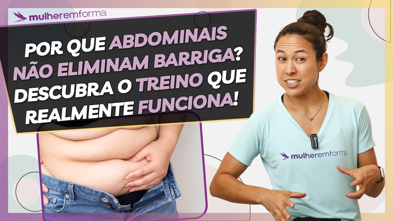 Por Que Abdominais Não Eliminam Barriga Flácida? Descubra o Treino que ...