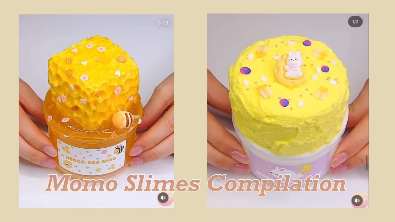 |Slime Compilation| Momo Slimes! - YouTube