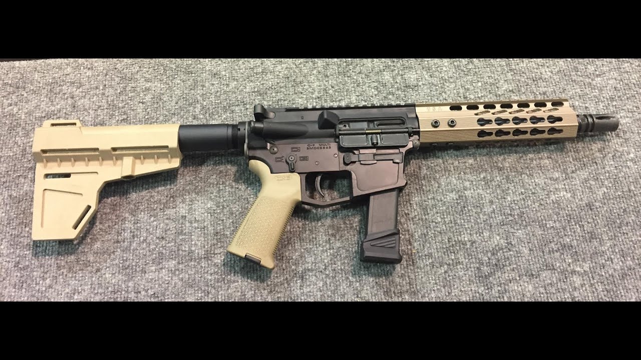 AR 15 9mm video - YouTube