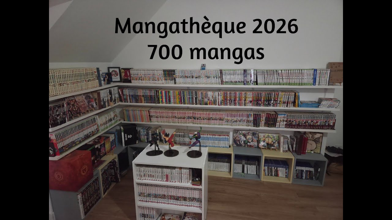 Présentation Mangathèque 2026 | 700 Mangas - YouTube