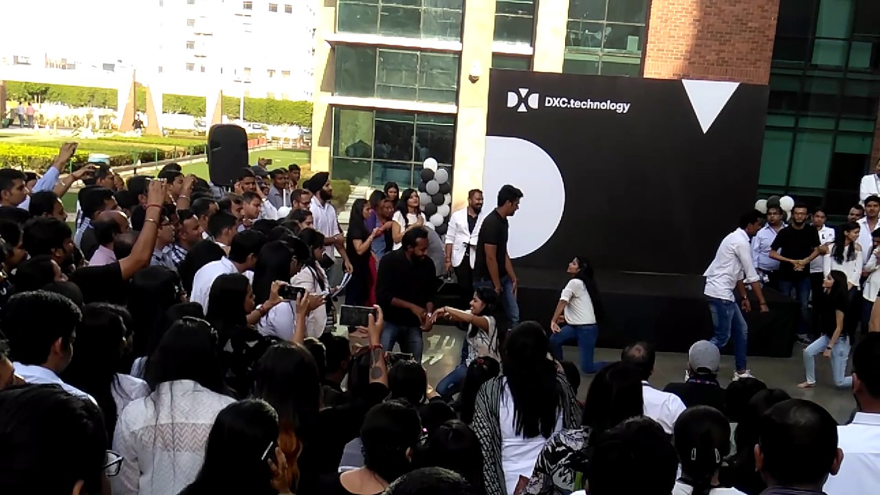 DXC Launch - Noida Dance - YouTube