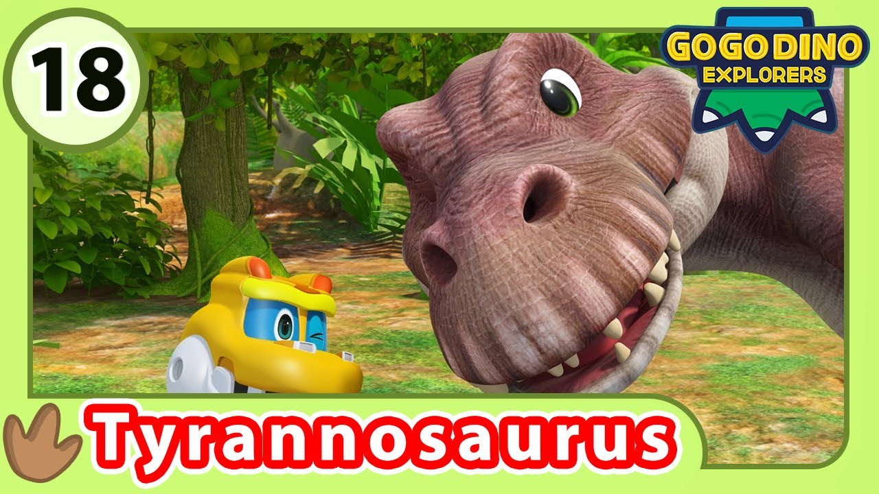GOGODINO Season 3 | EP18 The Strongest Dinosaur, Tyrannosaurus ...