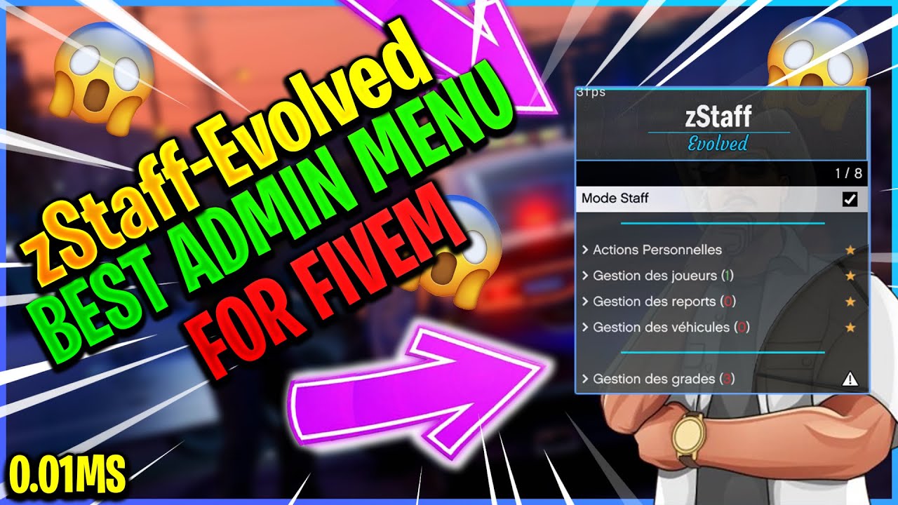 [PAID STANDALONE] zStaff-Evolved RageUI V2 | Best Admin Menu For FiveM | 0.01ms - YouTube