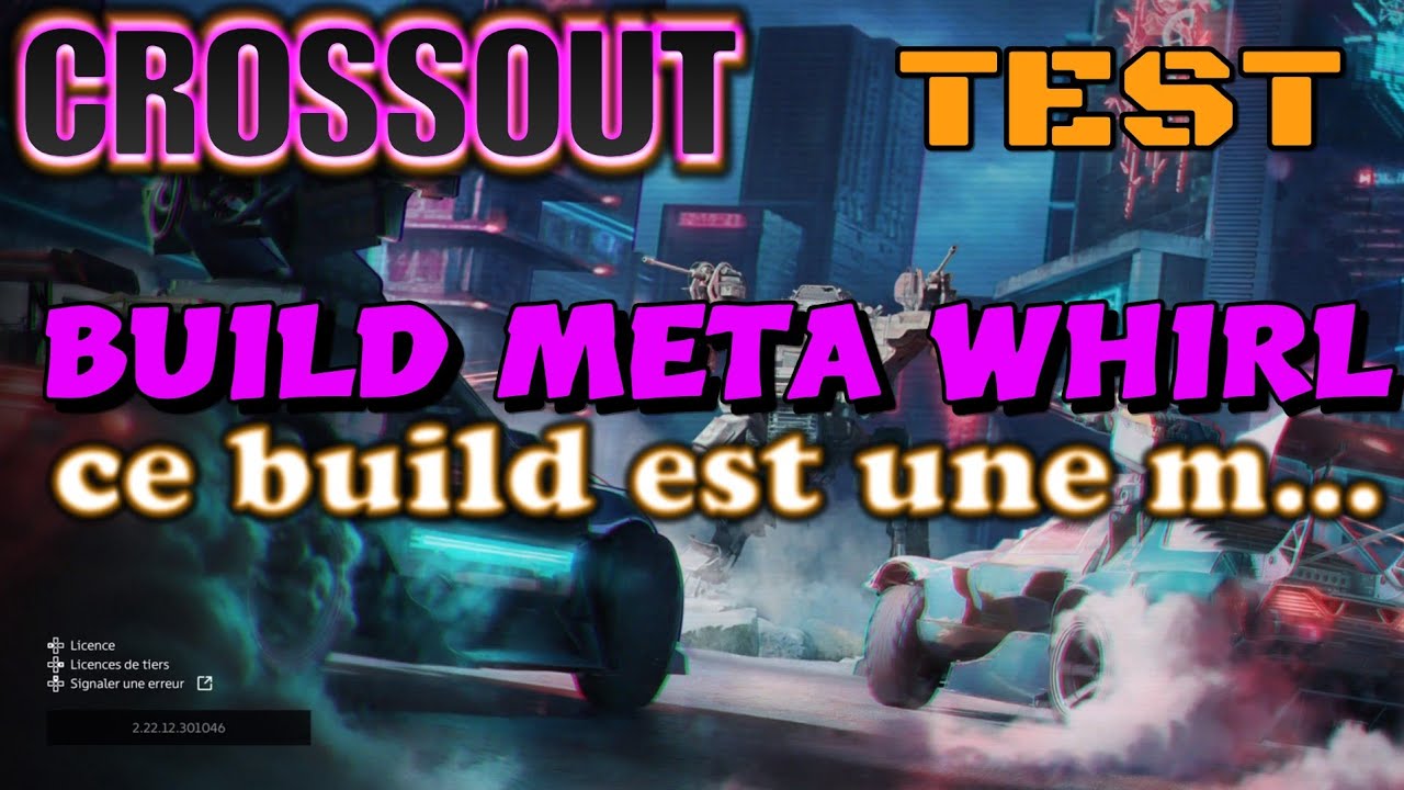 CROSSOUT BUILD META WHIRL - YouTube