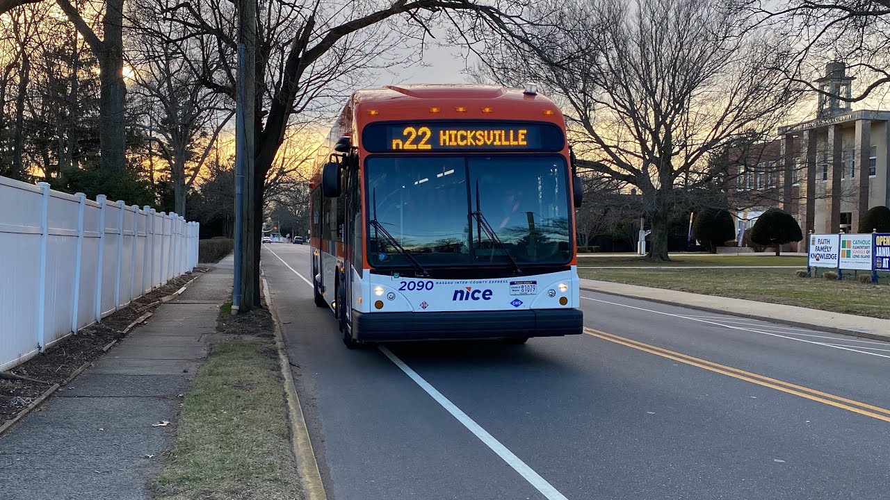 NICE Bus EXCLUSIVE: 2022 Gillig BRT+ CNG 2090 on the n22! (Ft ...