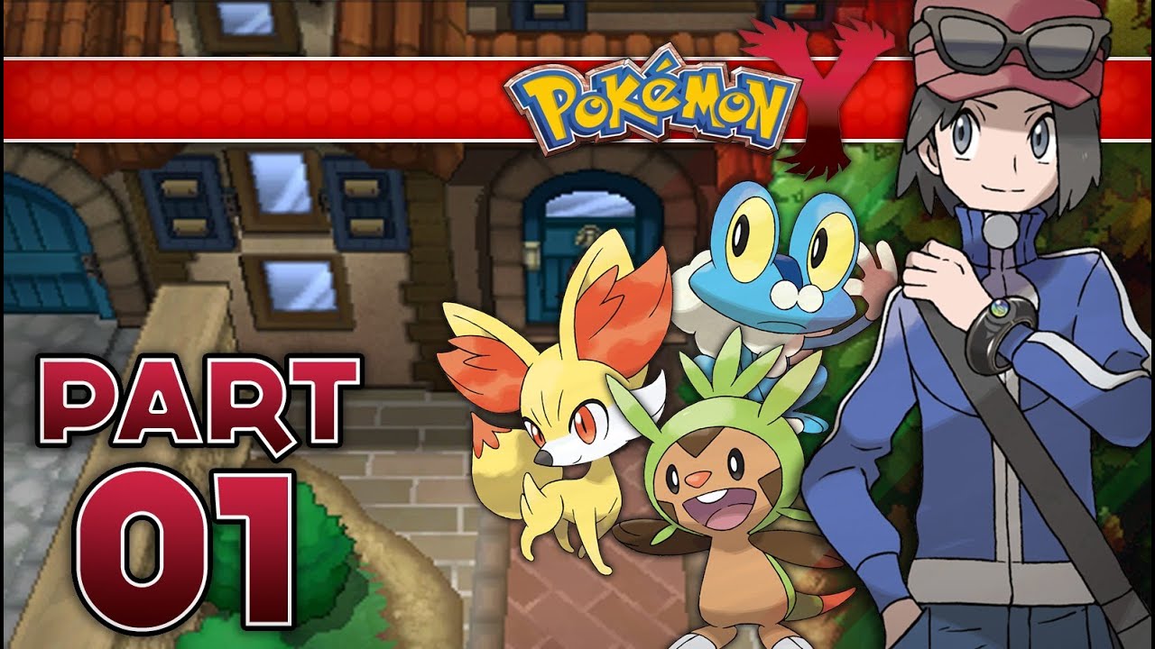 Pokemon Y - Part 1 - The Adventure of a Lifetime Begins! - YouTube