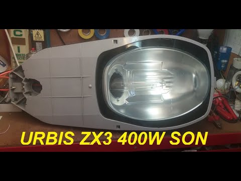 BIG Lantern URBIS ZX3 400w SON/HPS street Lantern - YouTube