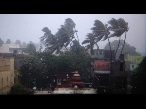 Fani Cyclone Present Situation in Pondicherry | #CycloneFani LIVE ...