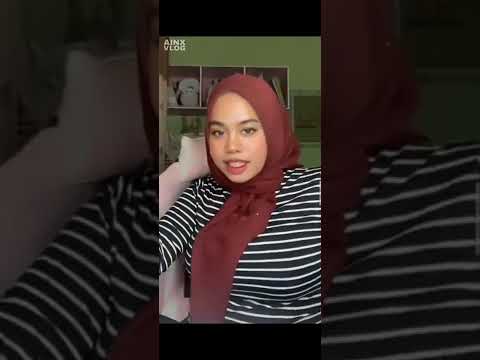 Gaya hijab Ayang fashion live bigo